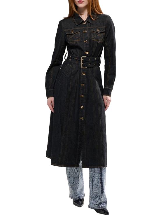 AZALEA WANG AZALEA WANG Evessa Denim Trench Coat